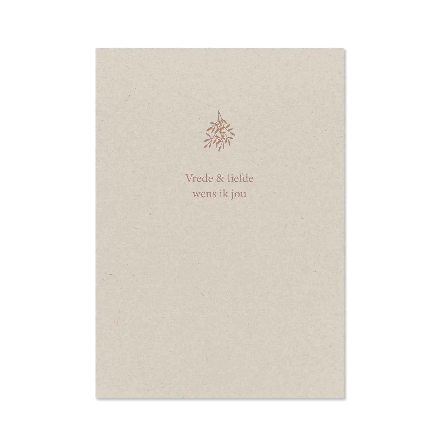Kerstkaart | Vrede & liefde wens ik jou – Kjoetcards
