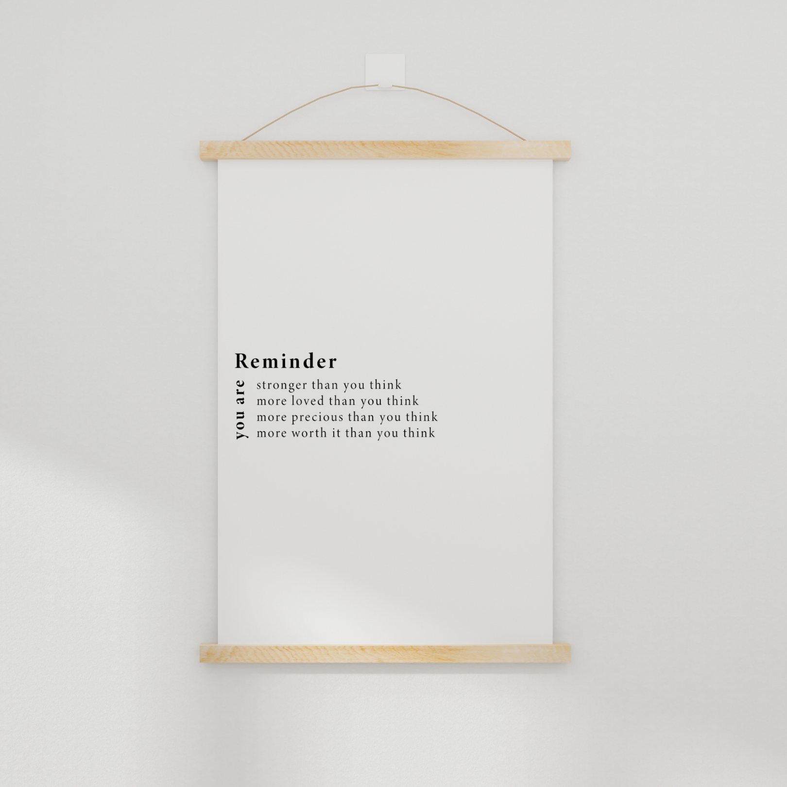 Poster | Reminder – Kjoetcards